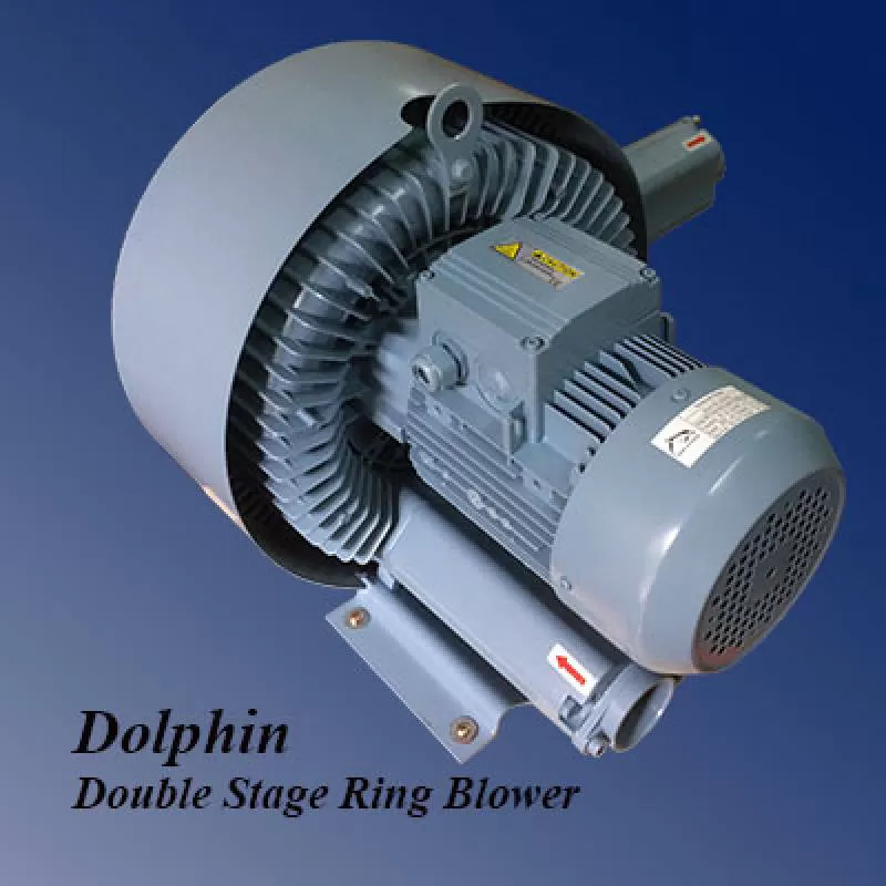Máy Thổi Khí Con Sò Dolphin DB-1500/2 Áp lực cao, được sử dụng nhiều ...